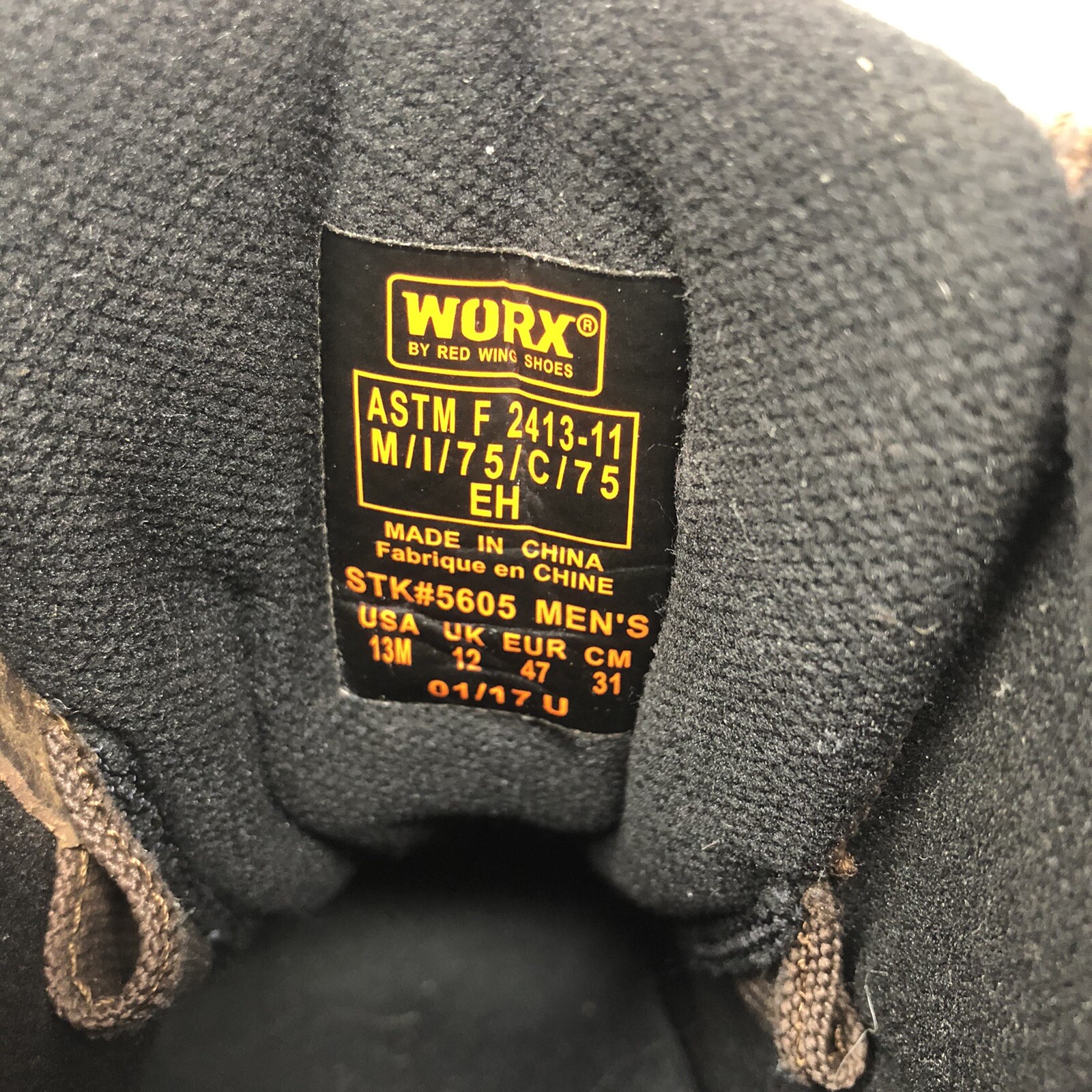 Worx Red Wing Steel Toe Work Boots Style 5605 Mens Si… - Gem