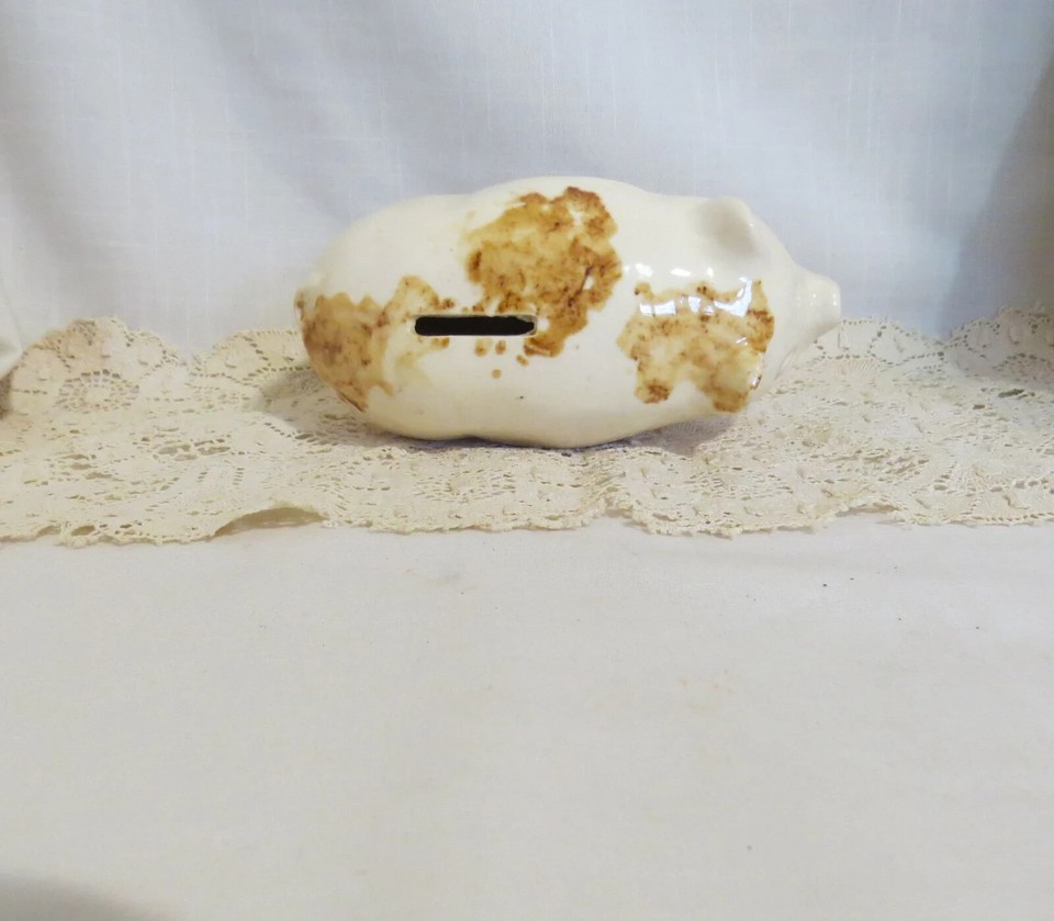 Antique Roseville Piggy Bank Pottery Bank Edwardian Bank | eBay