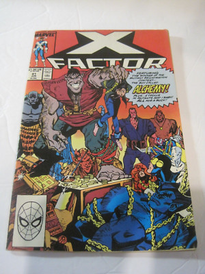 X-FACTOR #41 MARVEL COMICS 1989 Alchemy First Appearance | eBay