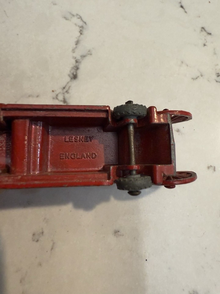 Vintage Lesney Matchbox No.9 Dennis Fire Engine | eBay