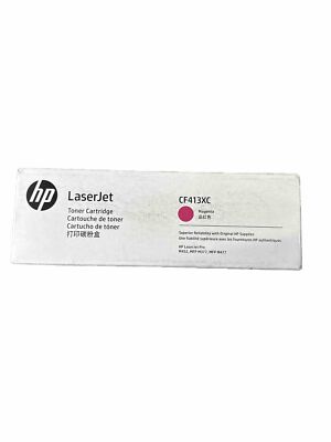 HP Genuine CF413XC Magenta Toner Laser Jet - M452 MFP M477 | eBay
