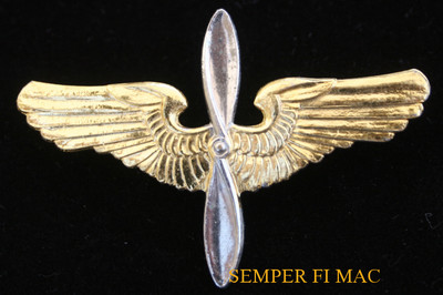 US ARMY AIR CORPS AVIATION CADET PIN US AIR FORCE PILOT SCHOOL AFB USA ...