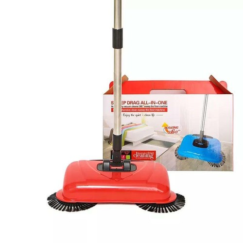 Hand Push Home Sweeper Floor Broom Carpet Outdoor Automatic Cleaner ...