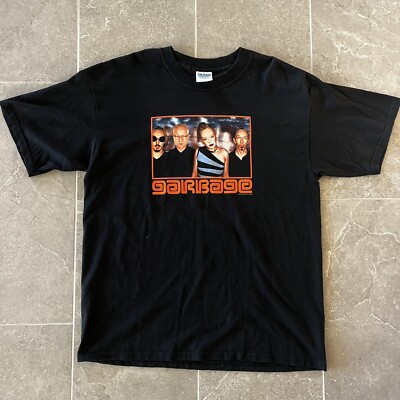 Vintage 1999 Garbage Band Concert Tee Size XL | eBay