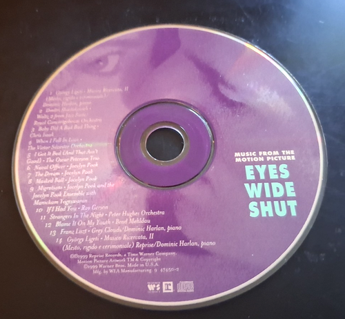 Eyes Wide Shut Motion Picture Soundtract CD disc only | eBay