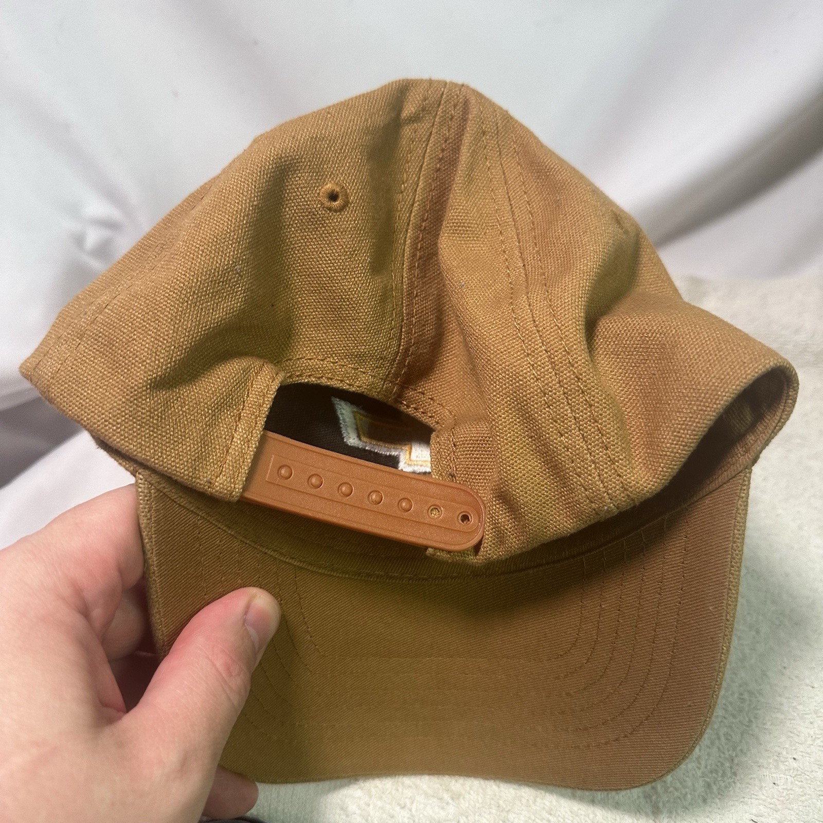 Chevrolet GM Snapback Logo Hat Chevy Tan - Gem