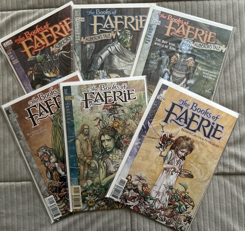 Books of Faerie 2 Set #1-3 & Auberon’s Tale #1-3 DC Vertigo by B ...