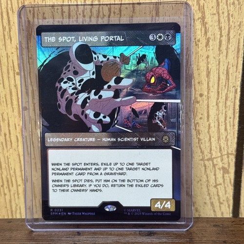 MTG Spider-Man The Spot, Living Portal Borderless Foil | eBay
