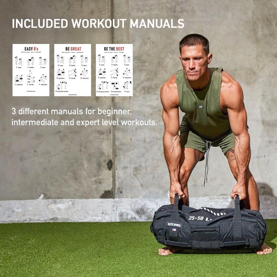 Workout Sandbag for Versatile, Intensive Core Muscles Fitness, Strength ...