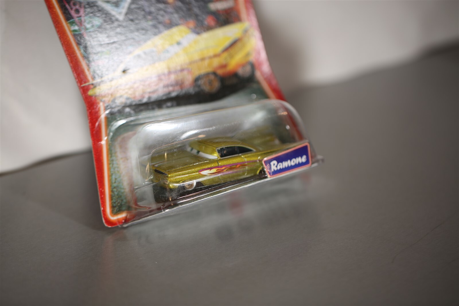 DISNEY PIXAR CARS YELLOW GOLD RAMONE SUPERCHARGED CAR ~ BRAND NEW! RARE ...