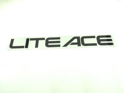 Genuine New TOYOTA LITEACE REAR BADGE Boot Emblem Logo For 1985-1991 ...