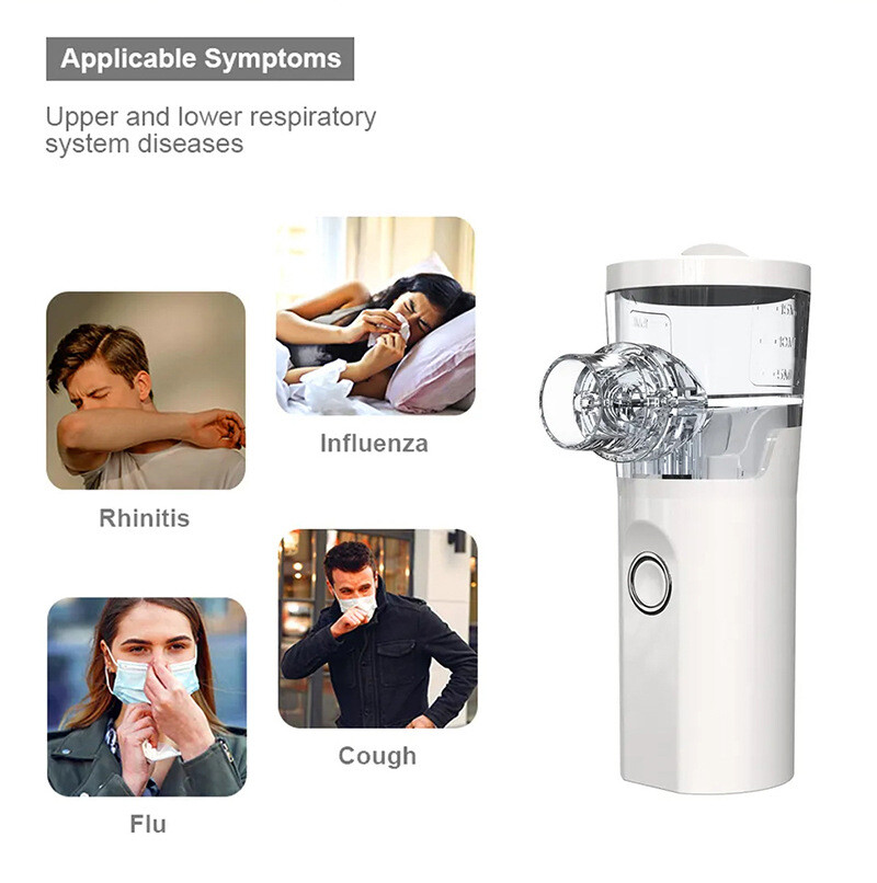 Portable Inhale Atomize Machine Quiet Rechargeable Battery Powered | eBay