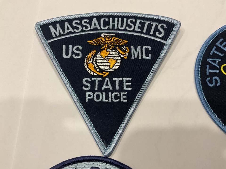MASSACHUSETTS STATE POLICE COLLECTORS PATCH SET ALL 11 NEW PATCHES FULL ...