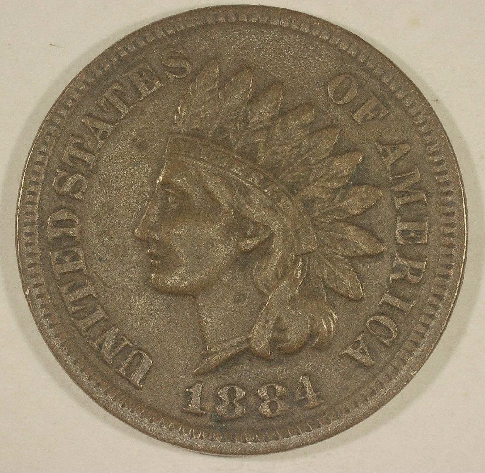 Nicer 1884 Indian Head Cent Penny - Nice Original Type Coin | eBay