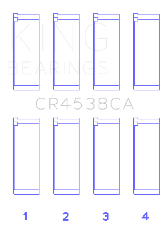 King Mini Cooper S/Cooper S Conv/Works W11B16A (Size +0.25) Rod Bearing ...