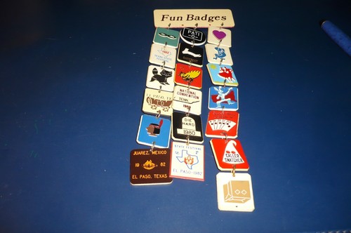 19 Stück Square Dance Fun Dangles aus den USA - 80er Jahre | eBay