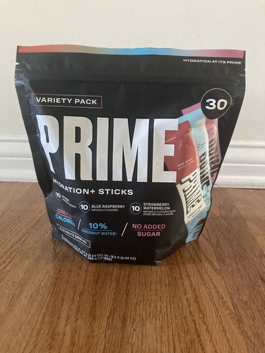 Prime Hydration Packets Sticks Electrolyte Drink Mix Variety Pack 30 ct ...