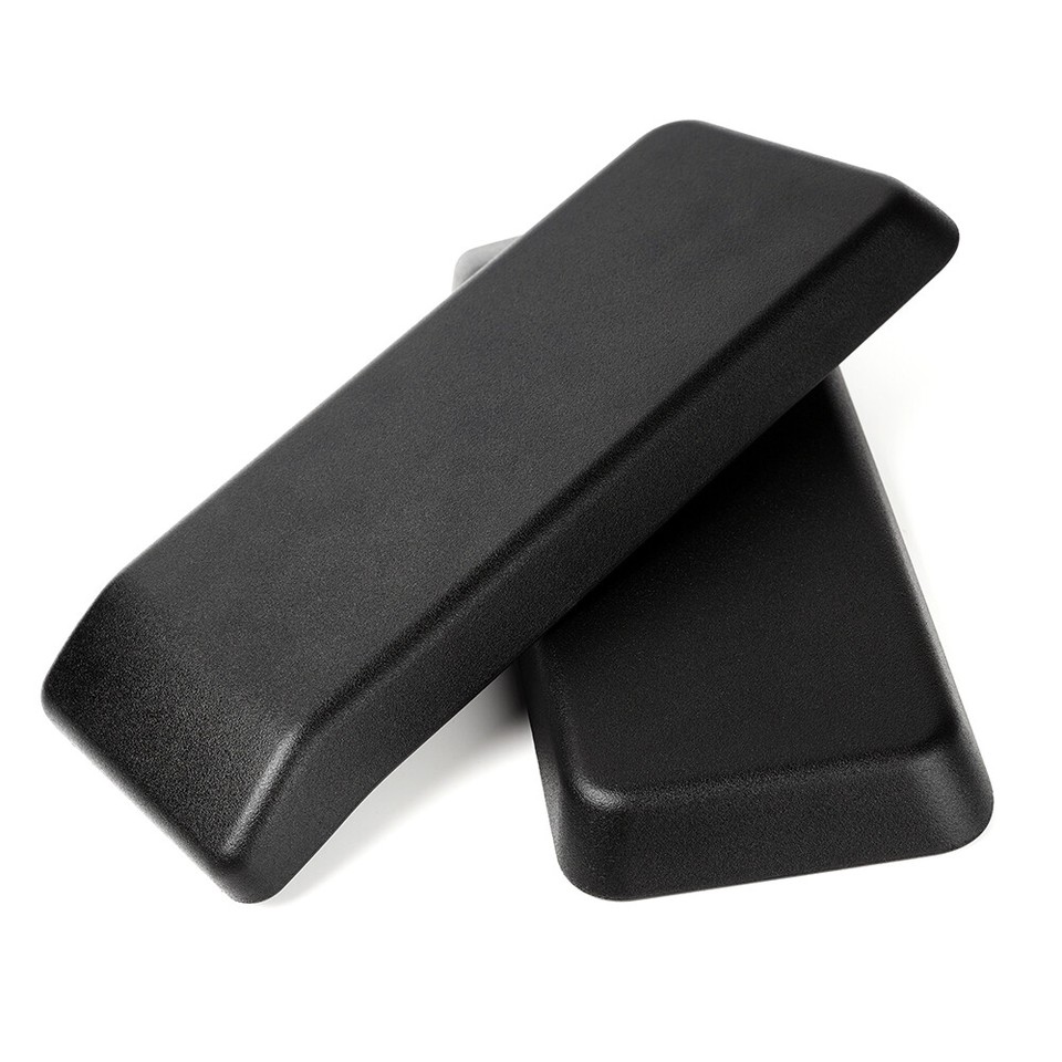New Arm Pads Caps Replacement For Haworth Very Office Home Chair Black ...