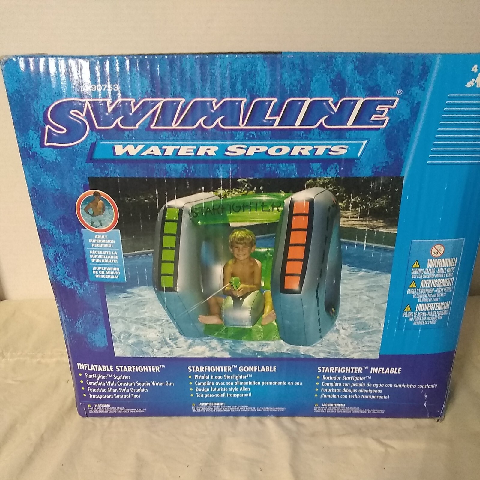Swimline Starfighter Super Squirter Inflatable Pool Toy | eBay