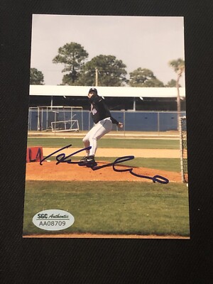 HIDEO NOMO SIGNED AUTOGRAPHED 4X6 PHOTO SGC AUTHENTIC NEW YORK METS ...