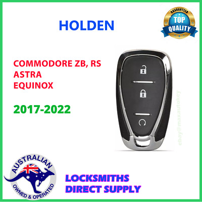 Holden Commodore ZB Holden Astra BK Key Fob Shell Cover 3 button 2018 ...