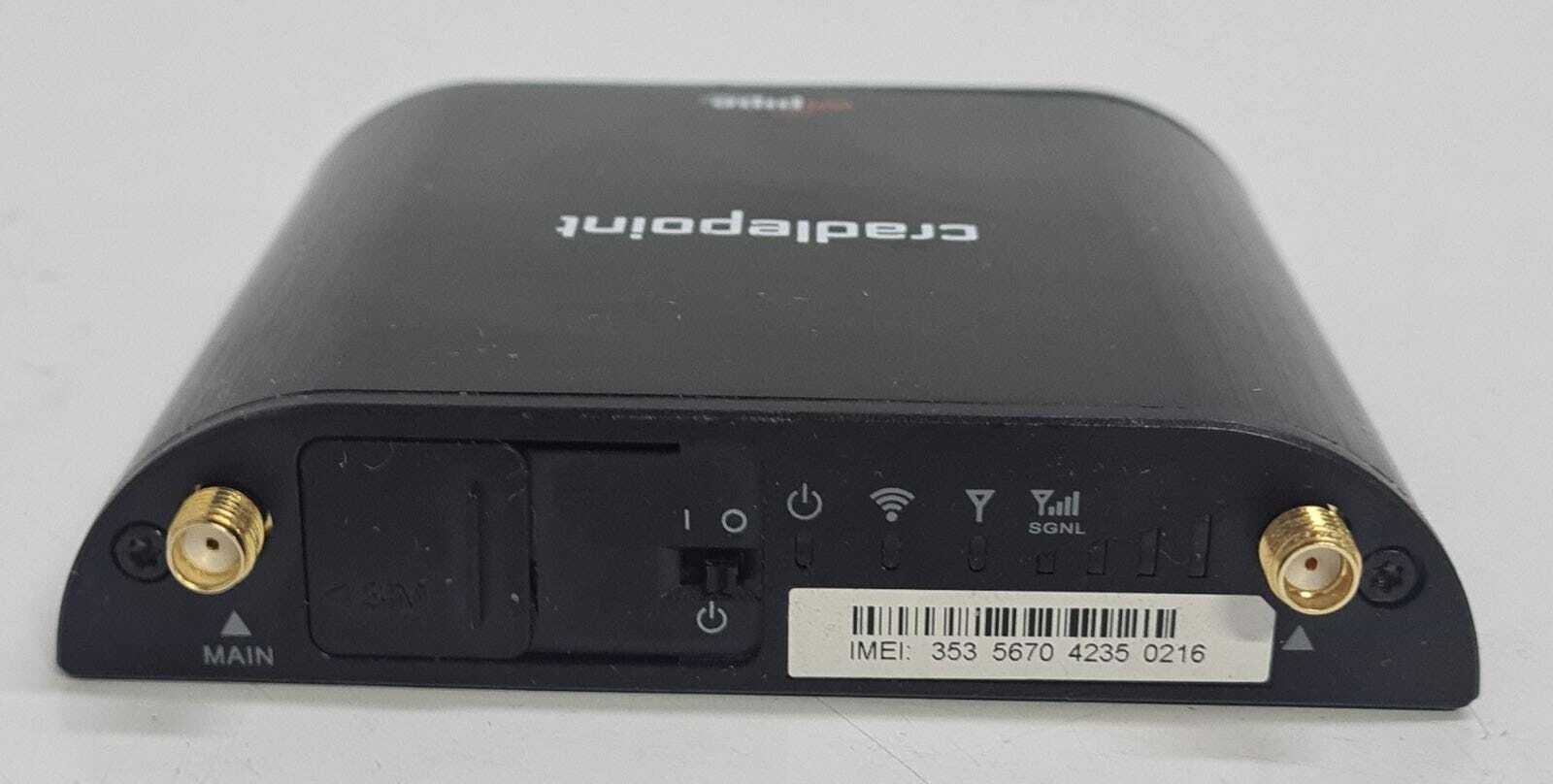 WIPIPE CradlePoint IBR600P IBR600-687 Router W/ SIM Card | eBay
