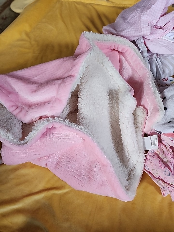 Newborn Baby Girl Lot Blankets Clothing Accessories Toys | eBay