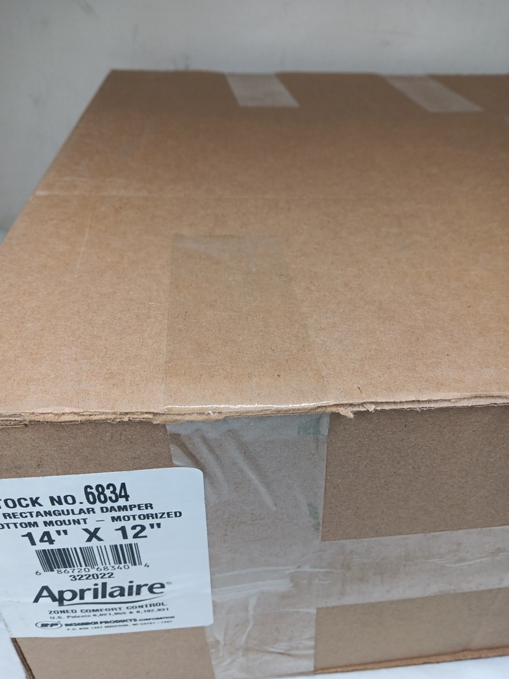 Aprilaire 6834 14"x12" Rectangular Damper | eBay