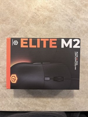CyberPower Elite M2 RGB Wired Gaming Mouse 6 Button Black Lightning MO ...