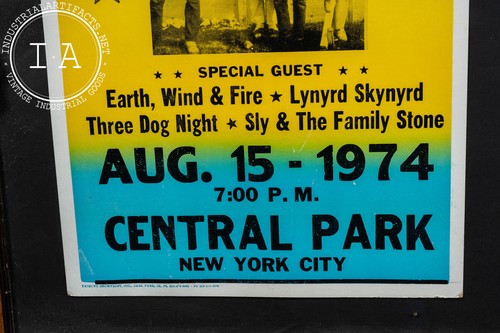 Pair of Framed Led Zeppelin US Tour Posters | eBay