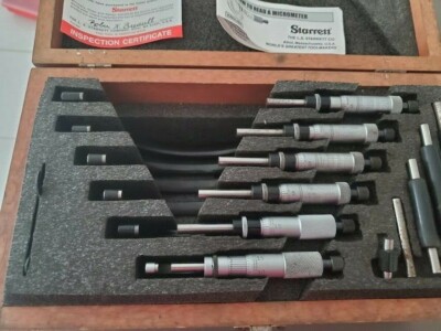 Micrometers - Micrometer Set 0-6 Inch