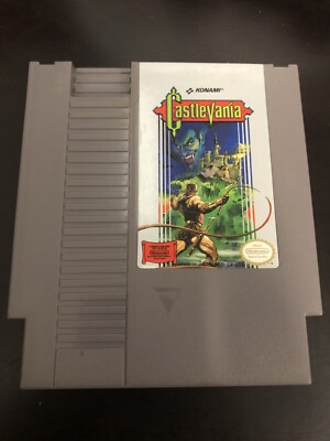 CASTLEVANIA ORIGINAL AUTHENTIC VIDEO GAME Nintendo System CARTRIDGE NES ...