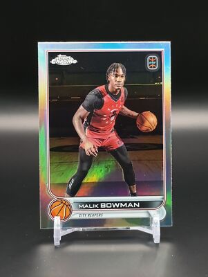 2023 Topps Chrome OTE Basketball #36 Malik Bowman Refractor City ...