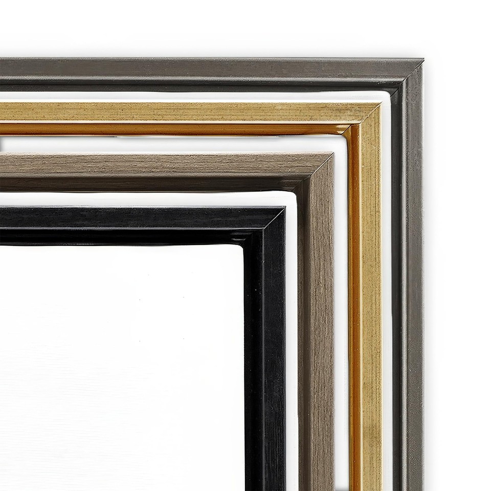 Natural Oblong Shapes Framed Floater Canvas Wall Art Design by Patricia ...