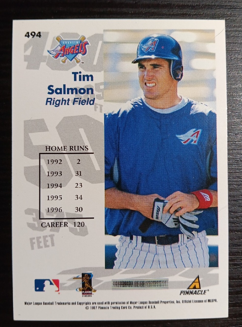 1997 Score - #494 Tim Salmon for sale online | eBay