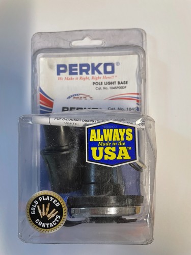 Perko 1045P00Dp Locking Collar Pole Light Mounting Base 2 Pin Round | eBay
