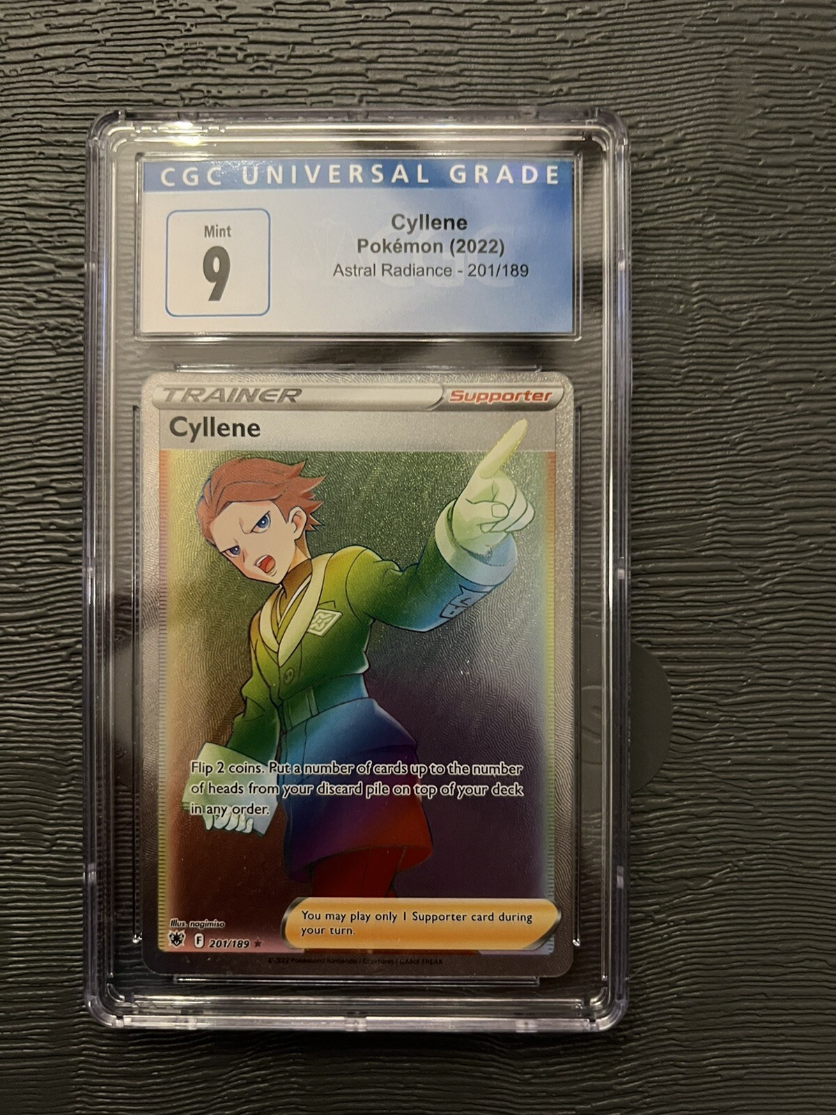 Cyllene (Secret) 201/189 Swsh10: Astral Radiance Holo for sale online ...