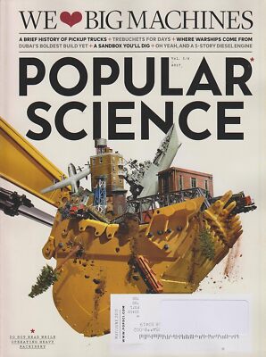 Popular Science May/June 2017 We Love Big Machines | eBay