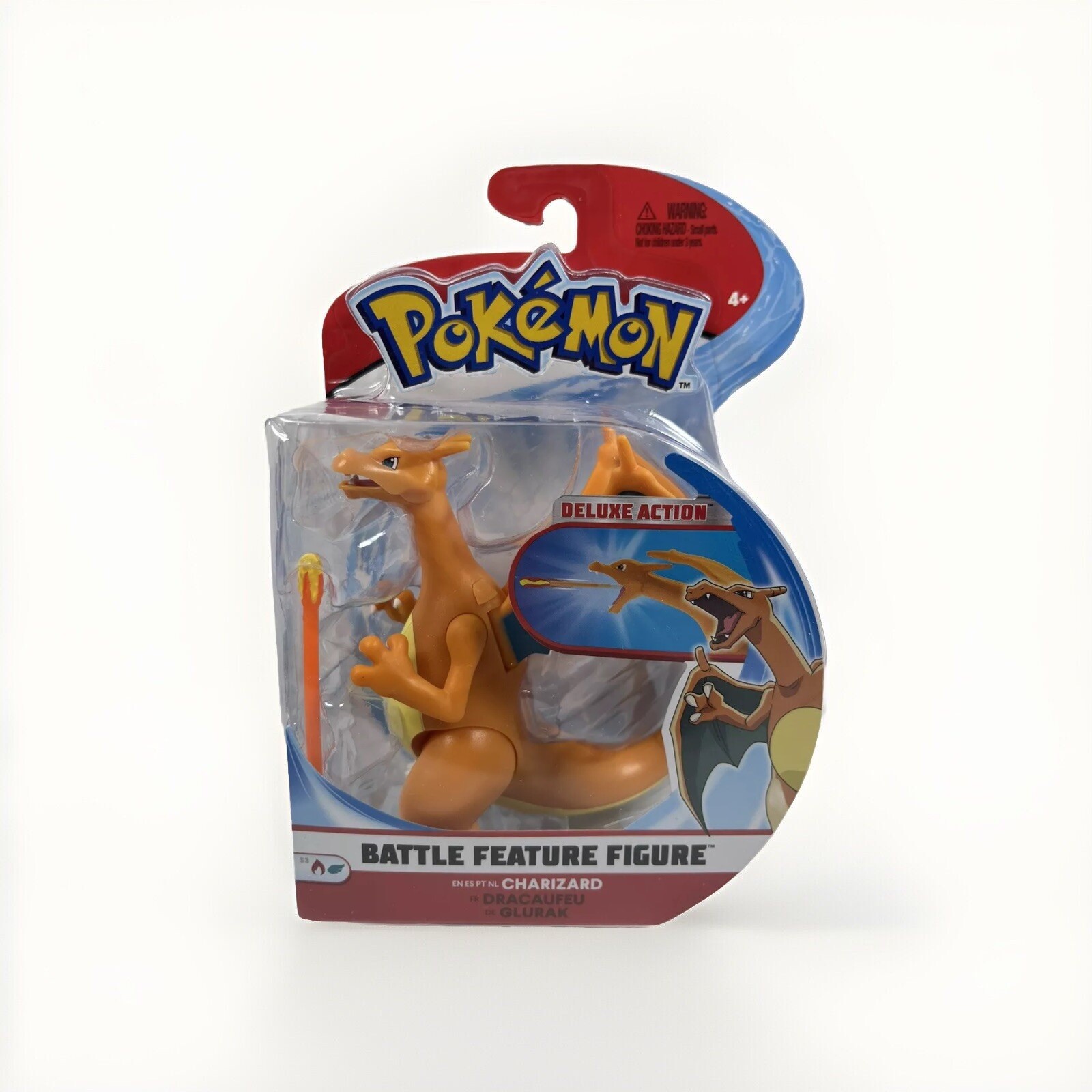 Pokemon Charizard Battle Feature Figure Deluxe Action 4.5" | eBay