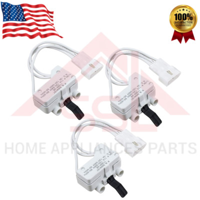 3406107 Dryer Door Switch Whirlpool Kenmore AP6008561 WP3406107 3405100 ...