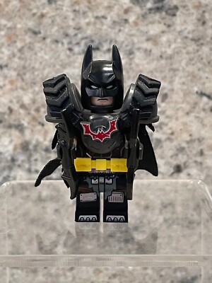 2" Batman Movie 2 Lego Mini Figure w/ Tire Armor, Tattered Cape & 2 ...