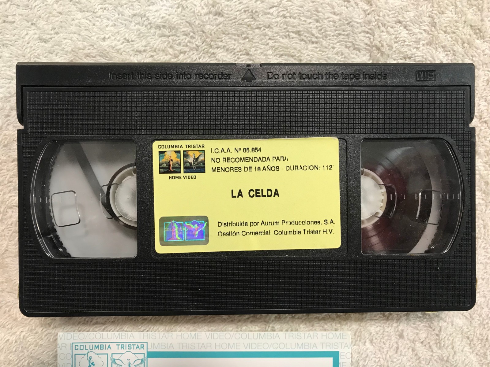 The Cell VHS Jennifer Lopez Vince Vaughn Vincent D'Onofrio | eBay