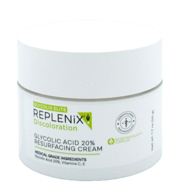 Replenix Discoloration Glycolic Acid 20% Resurfacing Cream 1.7 oz/50g ...