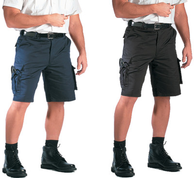 Rothco Tactical Uniform Cargo Shorts 7 Pocket Work Duty Security EMS ...