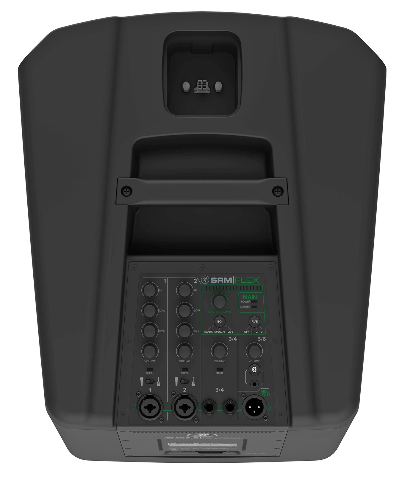 Mackie SRM-Flex 1300w Line Array DJ Speaker PA System w/Sub+Bag+AKG ...