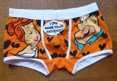 Helden & Gotter men's boxer brief underwear, one size, Flintstones ...