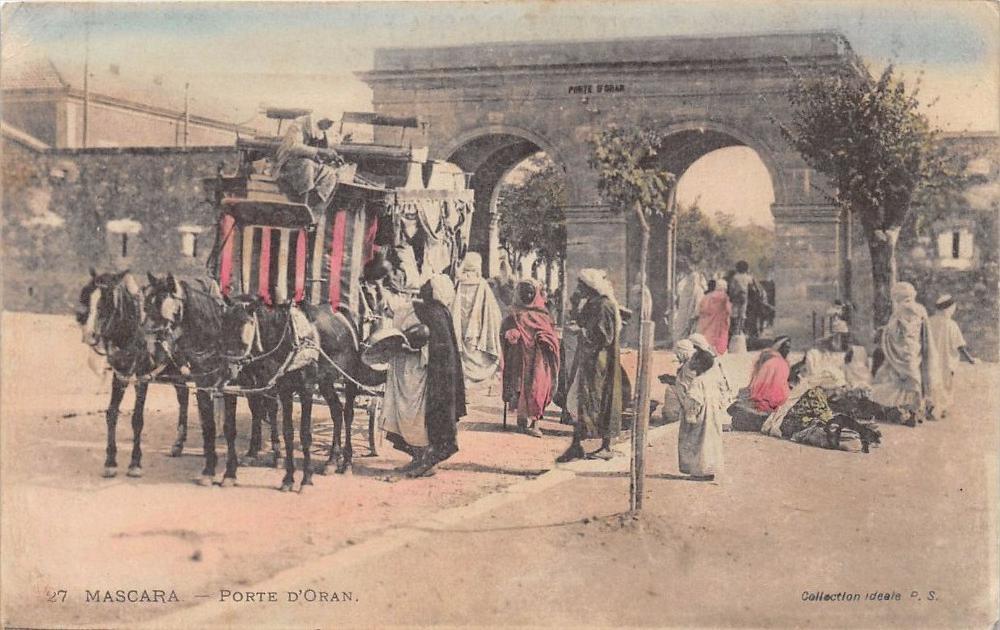 CPA ALGERIE MASCARA PORTE D'ORAN | eBay