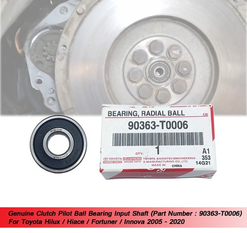 Bearing Input Shaft 90363-T0006 Fits Toyota Hilux Hiace Fortuner 2005 ...