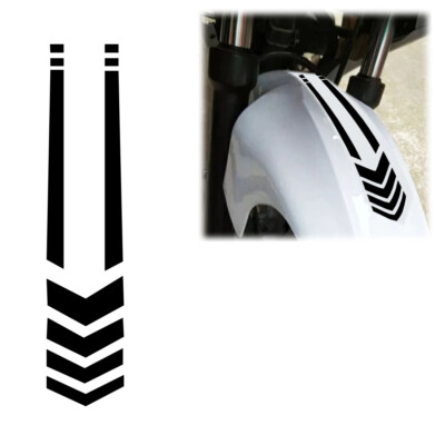 Motorcycle fender Black Arrow stickers Motocross Decoration Accessories ...
