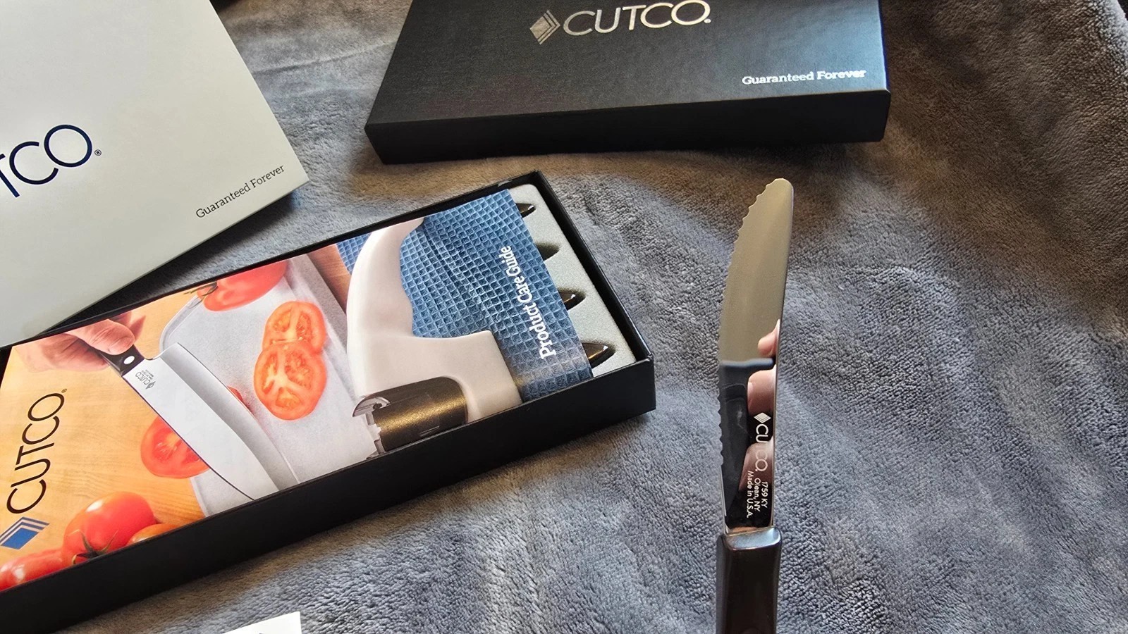 Cutco #1865 Table Knife Set - Classic Brown New | eBay